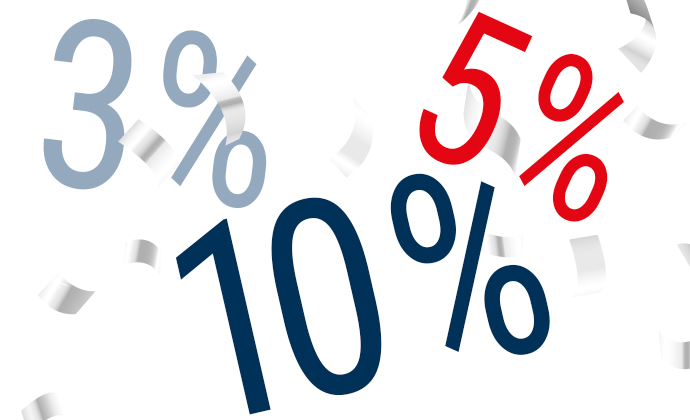 Osterfreude mit bunten Rabatten